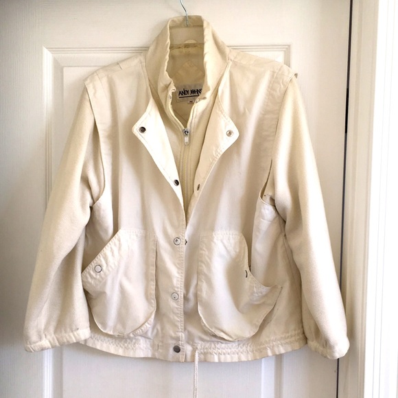Andy Johns | Jackets & Coats | Andy Johns Vintage Zippered With Snaps ...